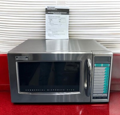 Sharp 1000W/R-21LV Model R-21LVF 1000w Commercial Microwave w/ Touch ...