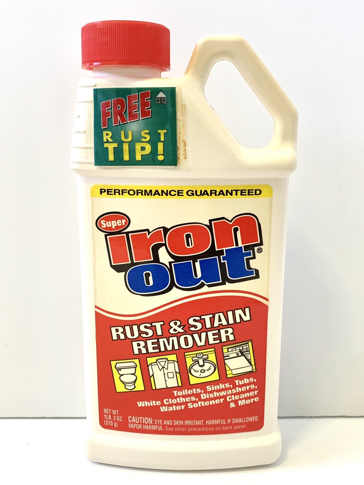 SUPER IRON OUT- Powder Rust Stain Remover 1 lb 2 oz, NOS, DISCONTINUED ...