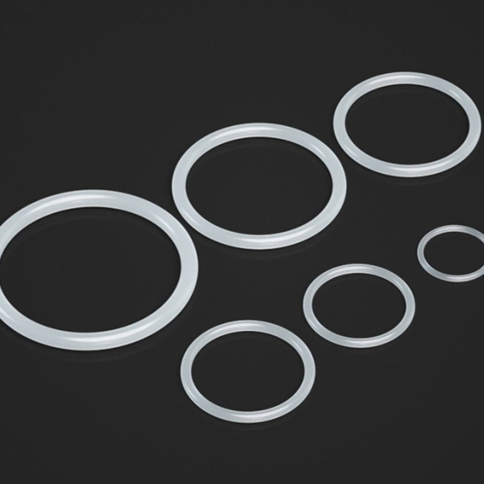3mm Cross Section O Rings VMQ Silicone Food Grade 4mm-69mm ID High ...