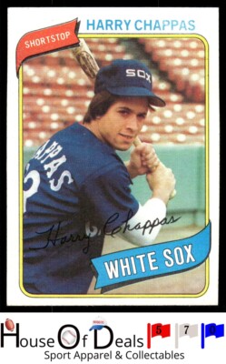 1980 Topps #347 Harry Chappas Chicago White Sox Baseball Card | eBay