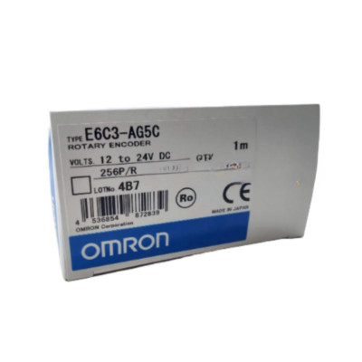 Omron New Original Genuine Encoder E6C3-AG5C 256P/R 1M | eBay