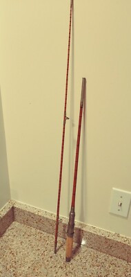 Vintage Heddon Dowagiac 5ft Casting Rod Split Bamboo.. | eBay