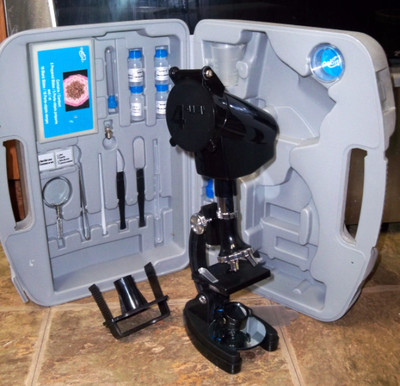 Microscope Set Orbitor Interchangeable 300x / 600x / 1200x Zoom Home ...