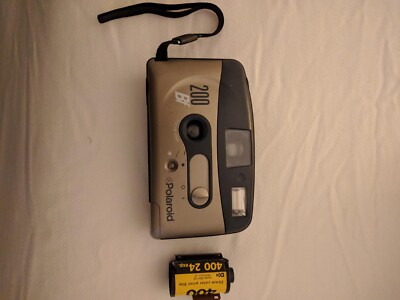 Roll of Expired Film and Polaroid Camera 200BF Focus Free 35MM TESTED ...