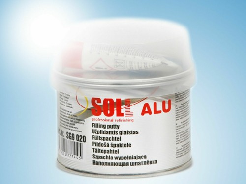 SOLL ALU highly strong putty with aluminum dust easy to apply 0.2kg/7 ...