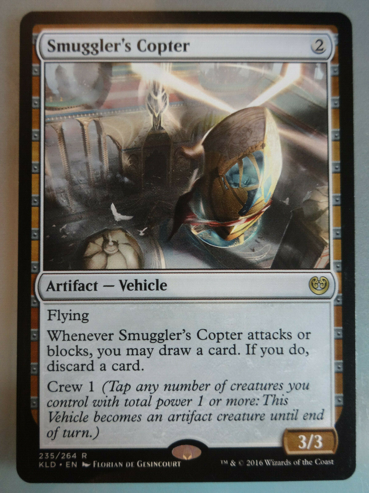 Smuggler's Copter, Schmuggler-Kopter, Kaladesh, MTG, Magic, Englisch, 4 ...