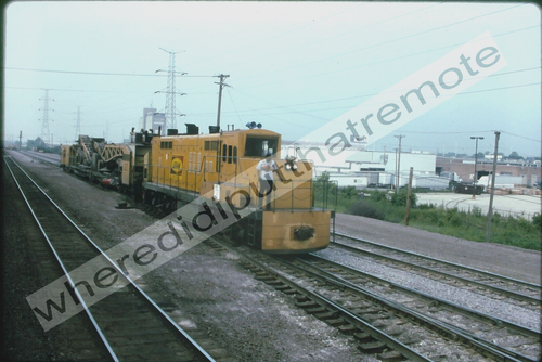 Original Slide Loram Track Maintenance Vehicles 7-1995 Proviso ILL | eBay