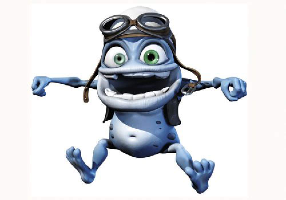 Crazy Frog Annoying Thing Driving Decal Adhesive Transparent Sticker crazy-frog-annoying-thing-driving-decal-adhesive-transparent-sticker