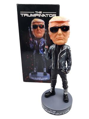 The Trumpinator Bobblehead - I'll Be Back in 2024 (Trump Bobblehead) | eBay