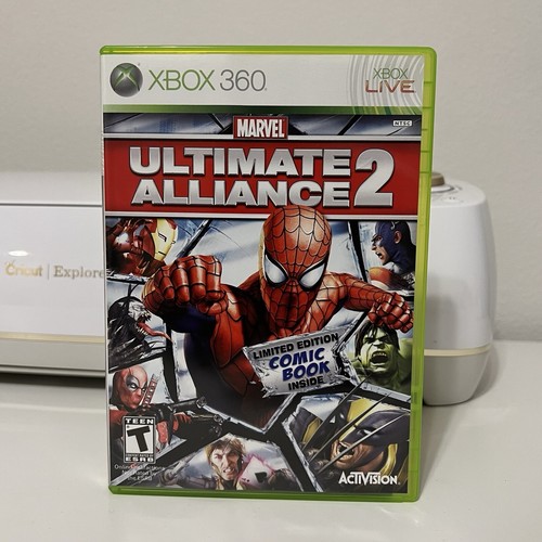 Marvel Ultimate Alliance 2 W/ Manual, Comic Book Microsoft Xbox 360 ...