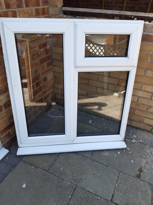 Old Used Upvc Double Glazed Opening Window No Key | eBay UK