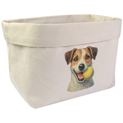 Large 'Jack Russell With Tennis Ball' Organiser / Storage Bag ...