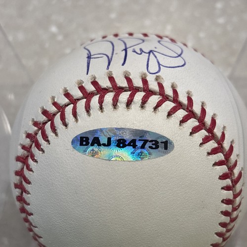 Albert Pujols Signed AUTOGRAPHED Auto ROMLB Baseball MLB Sticker COA ...