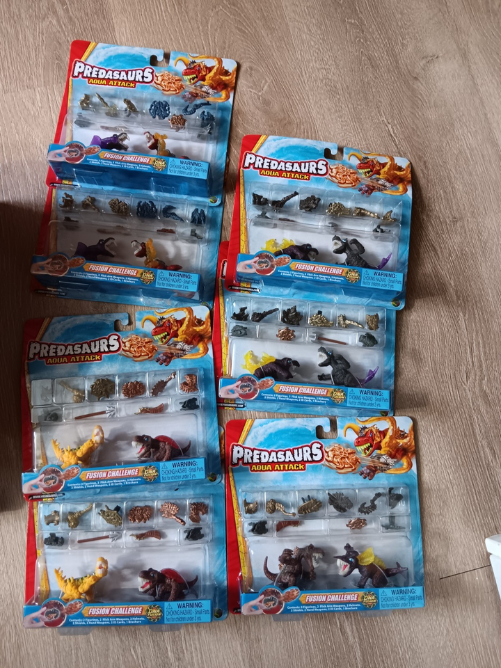Predasaurs Aqua Attack Fusion Challenge DNA Fusion NEW 2015 Display of ...