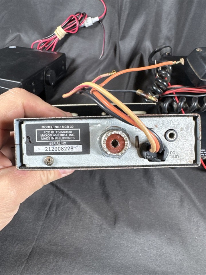 Lot Of (4 ) Cb Radios, Uniden, Radio Shack, Maxon- All Power On | eBay