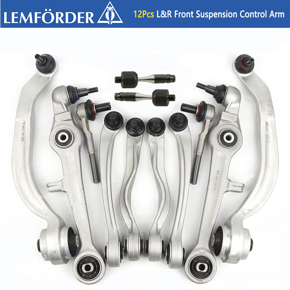 12x Lemforder Front Control Arm Suspension Kit OEM for Audi A4 Quattro B6 B7 | eBay