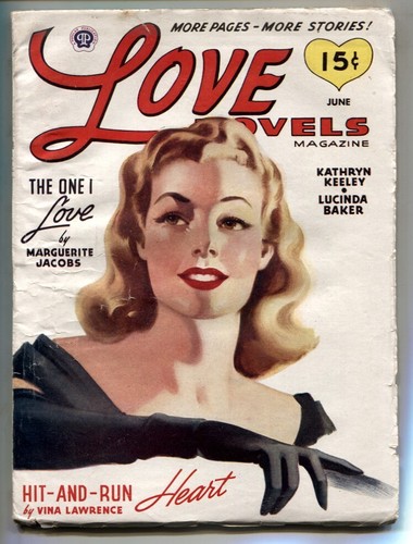 Love Novels Pulp June 1946- One I Love- Hit And Run | eBay