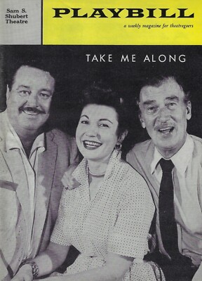 Jackie Gleason "TAKE ME ALONG" Walter Pidgeon / Robert Morse 1959 ...