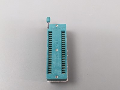 (2) 3M Textool 240-3346 Gold Contact ZIF Sockets, 40-pin, 0.6", NOS ...