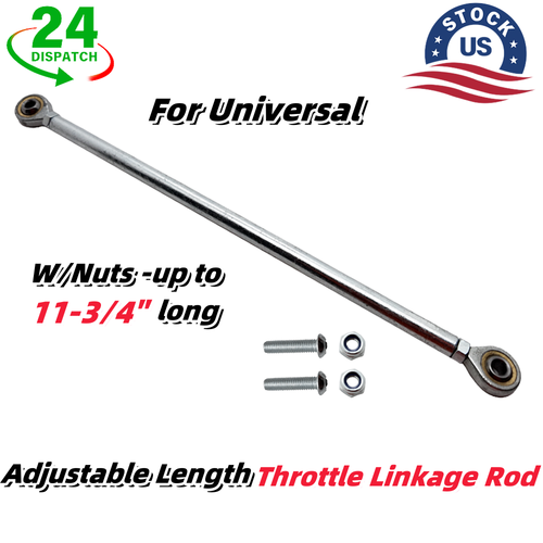 Throttle Linkage Kit W/Nuts -up to 11-3/4" long For Universal ...
