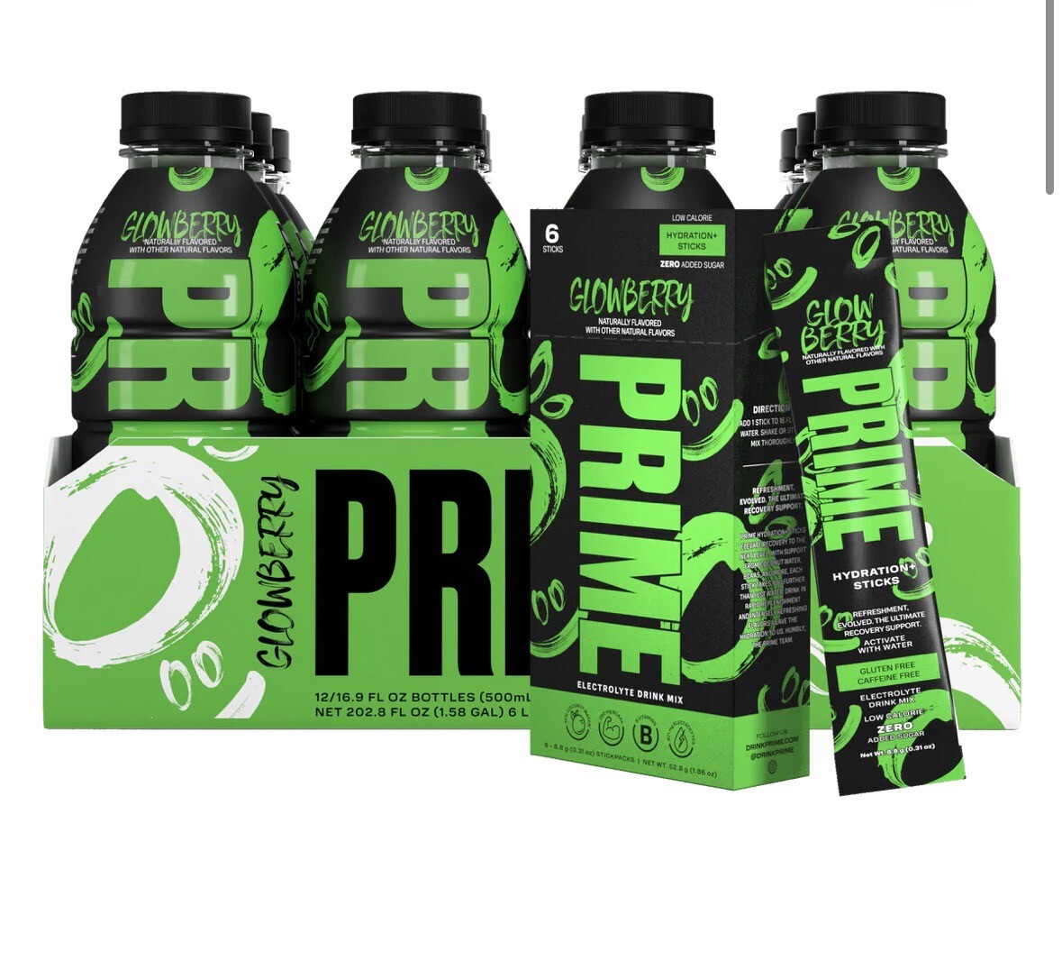 Glowberry Prime 12 Pack New IN Case | eBay