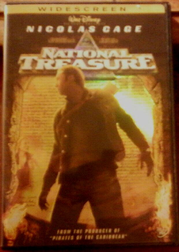 National Treasure (DVD, 2005, Widescreen) Walt Disney Nicolas Cage | eBay