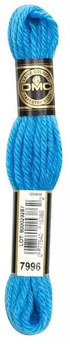 DMC Laine colbert Tapestry Wool 8.7 Yard Skein - Color 7996 - Blue | eBay