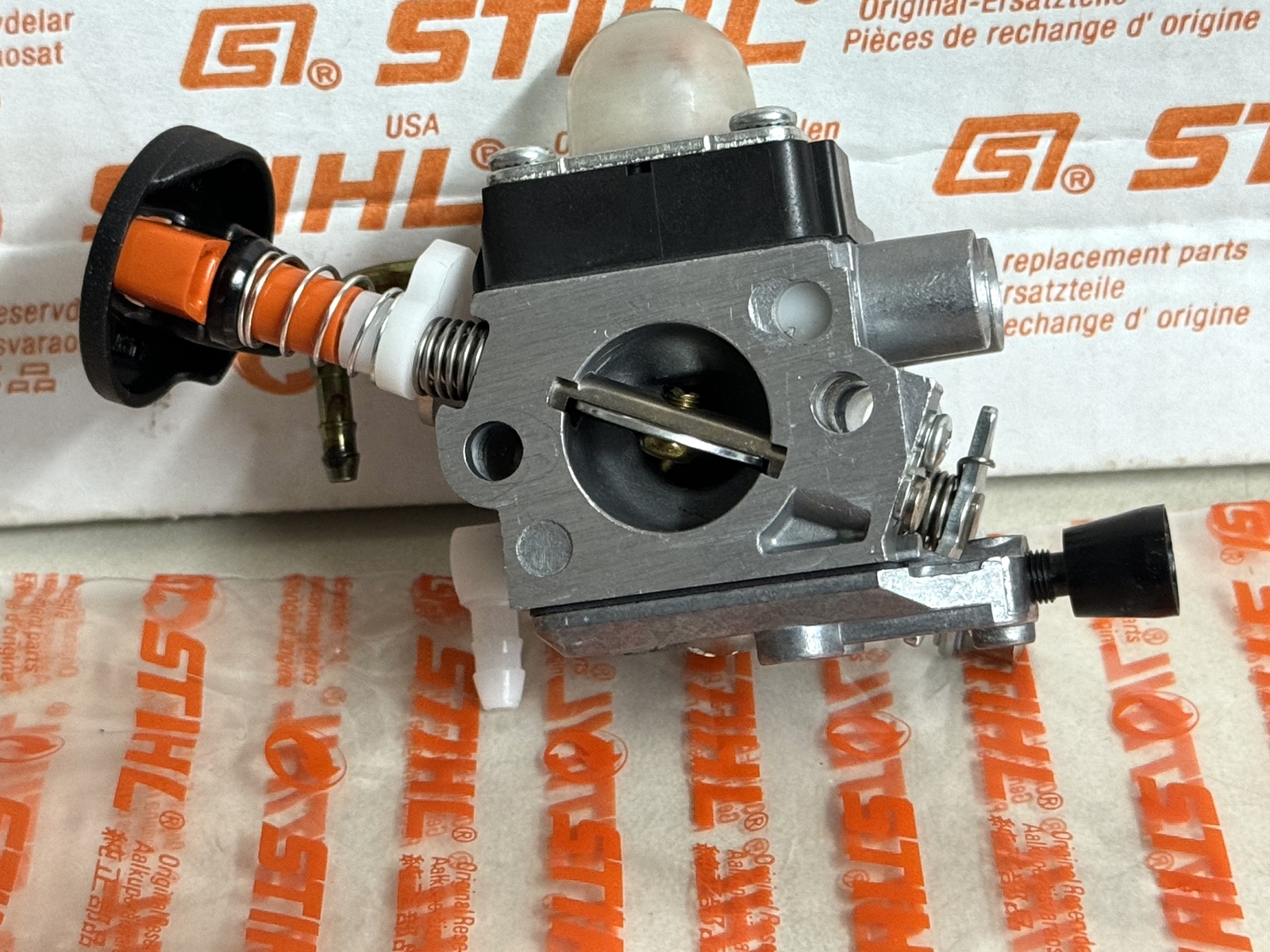 STIHL OEM ZAMA CARBURETOR 4237 120 0621 4237/21 HS82R HS82T HS87R HS87T ...