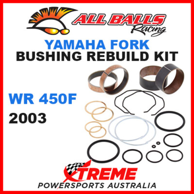 ALL BALLS 38-6010 MX OFF ROAD FORK BUSHING KIT YAMAHA WR450F WRF450 ...