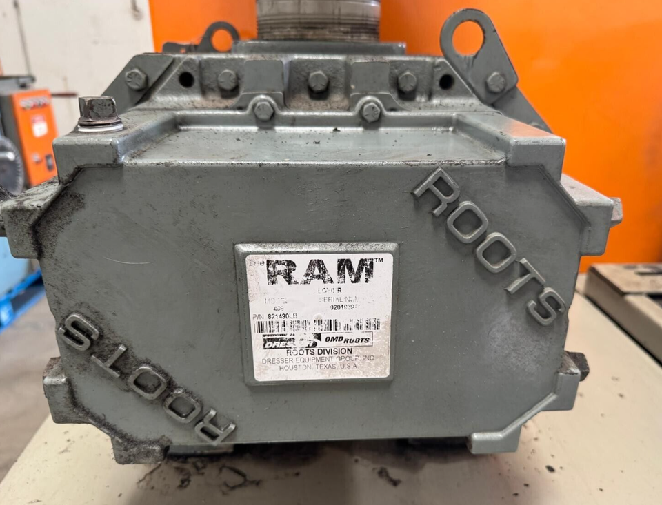 The RAM Roots Dresser Rotary Lobe Blower Model 409 System 30HP Motor | eBay