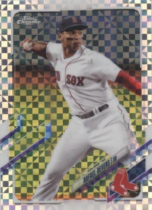 2021 Topps Chrome - Rafael Devers #94 X-Fractor for sale online | eBay