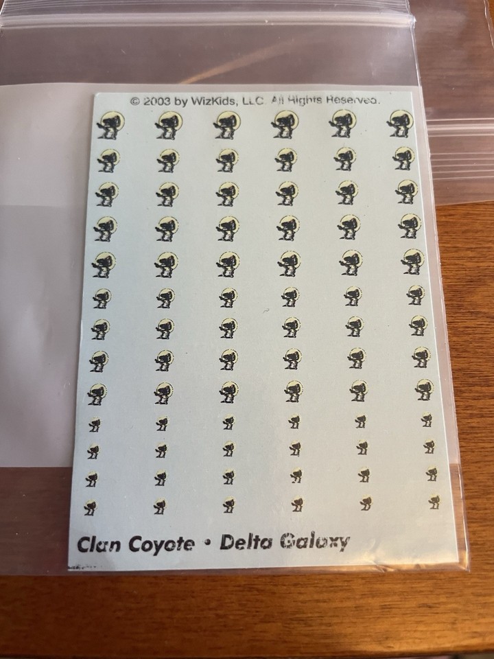 Battletech FPG Decals Clan Coyote | eBay