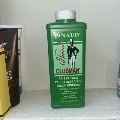 CLUBMAN TALC WHITE 9OZ Powder has been specifically formulated to help ...