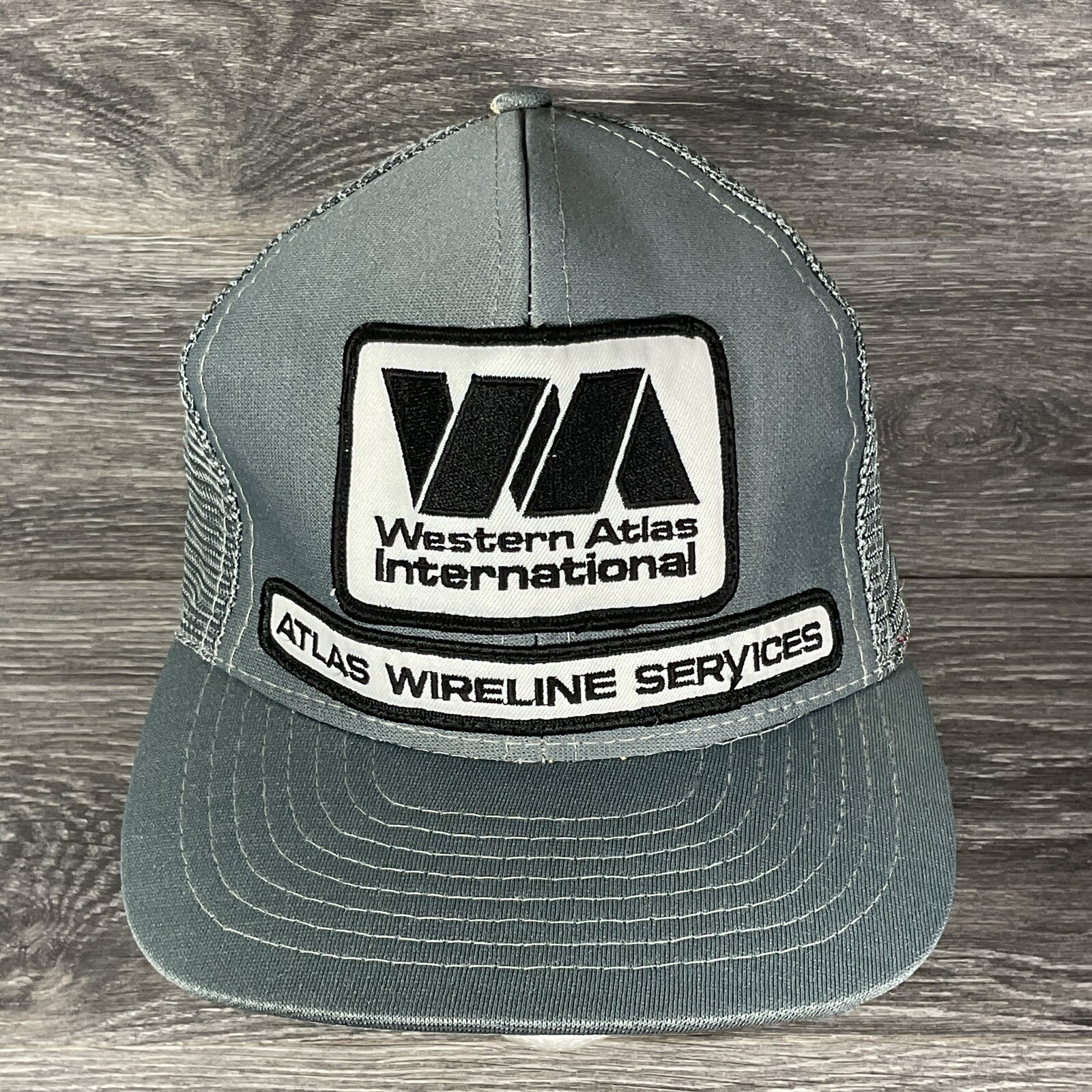 Vintage Western Atlas International Snapback Trucker … - Gem