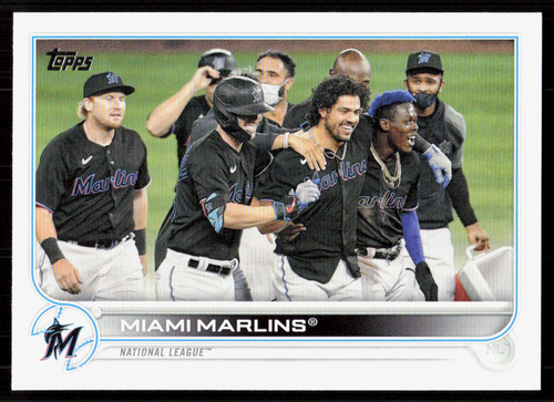 2022 Topps 326 Miami Marlins Miami Marlins | eBay