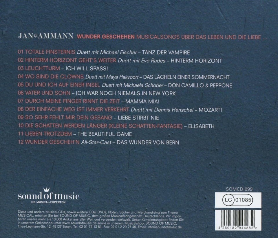 Jan Ammann Wunder geschehen (CD) (UK IMPORT) | eBay