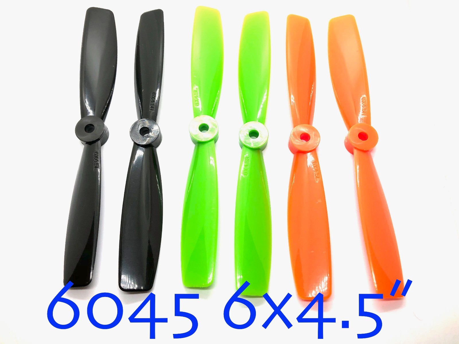 4 Pairs 6x4.5" 6045 Propeller ⌀5mm Hole For Quadcopter Multicopter US ...