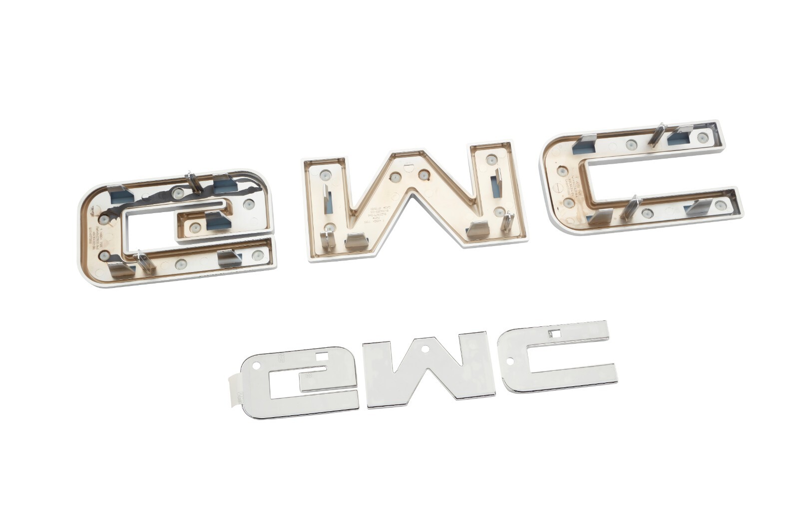21-24 GMC Yukon Emblems In Black- Front & Rear- GM Brand New ...