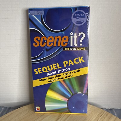 Scene It? The DVD Game Sequel Pack MOVIE EDITION DVD Trivia Game ...