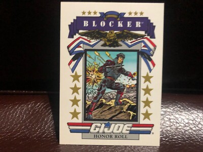 1991 GI Joe Blocker Honor Roll # 188 | eBay