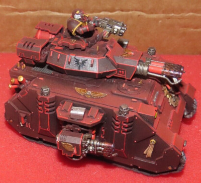 Games Workshop Warhammer 40k Blood Angels Baal Predator Tank Painted ...