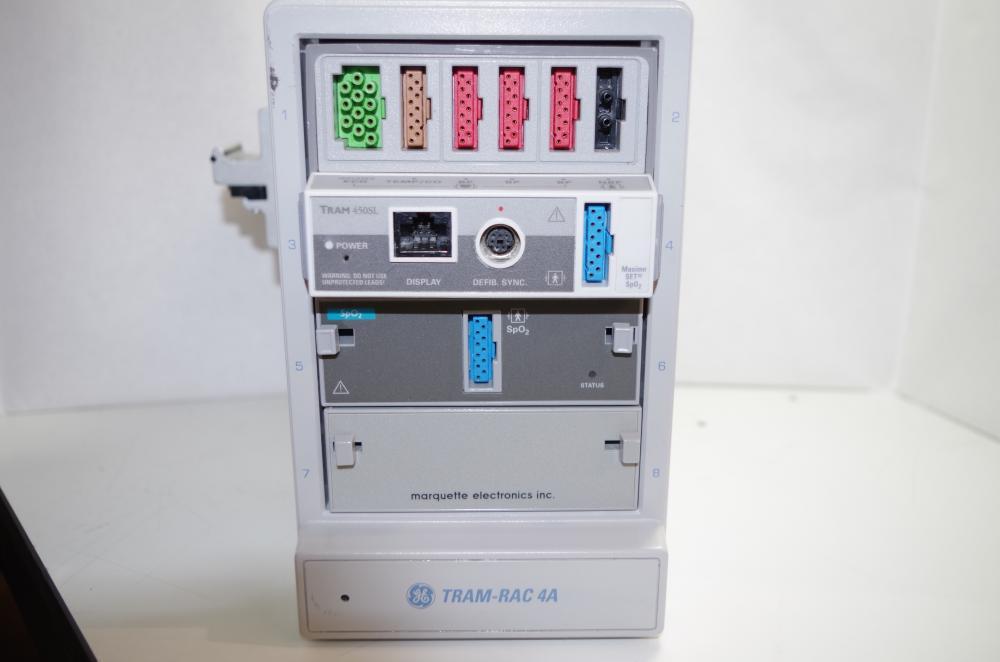 GE MARQUETTE TRAM-RAC 4A HOUSING TRAM 450SL AND SOLAR SPO2 | eBay