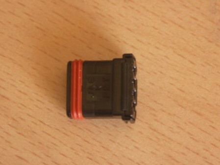 Harley Davidson 72908-11 OEM JAE MX1900 4 Wire Male Connector Handlebar ...