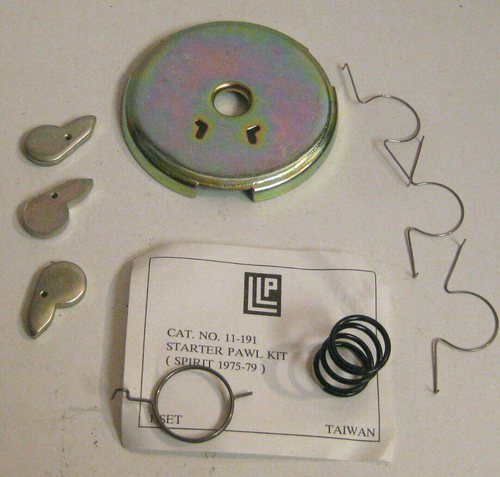 ARCTIC CAT SPIRIT SNOWMOBILE 1975 THRU 1979 RECOIL STARTER PAWL KIT LLP ...