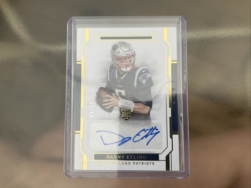 2018 National Treasures Auto #158 Danny Etling SP RC Signature #13/49 ...