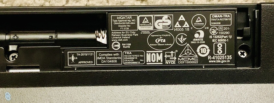 Dell WK636P Wireless Keyboard New USB Dongle Included - Dell Unifying ...