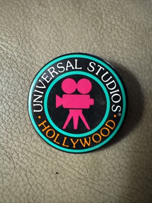 VINTAGE UNIVERSAL STUDIOS FLORIDA VINTAGE BUTTON PIN SOUVENIR COLLECTOR ...