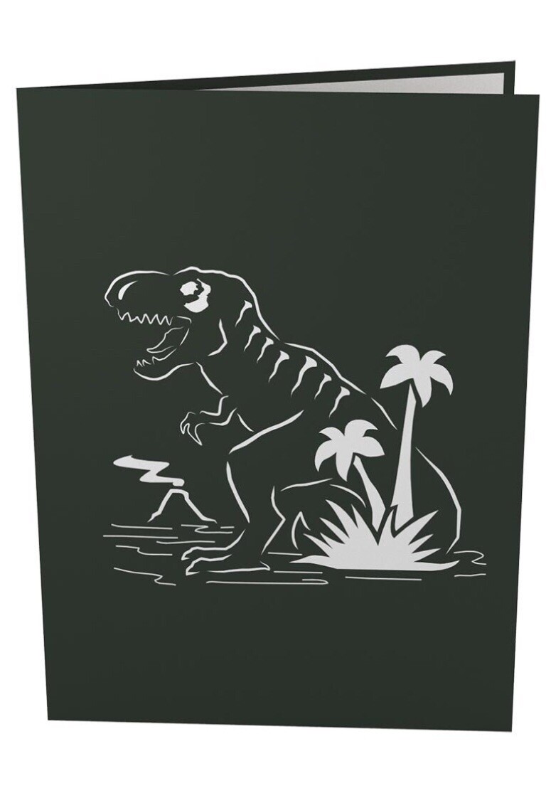 Lovepop 3D Greeting Card Boys T-Rex Birthday Congratulation Card Pop-up ...
