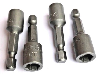 TEK SCREW MAGNETIC DRIVER HEXAGON SOCKET ROOFING DRILL DRIVE BIT (8mm ...