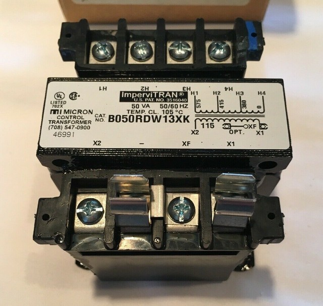 Micron IMPERVITRAN Control Transformer 050 KVA B050BTZ13JK for sale ...